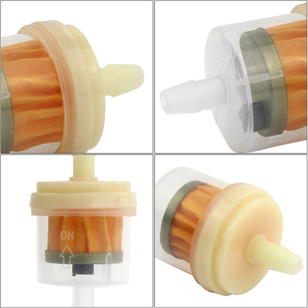 Minkissy 10pcs Microdermabrasion Filters Vacuum Microdermabrasion Filter Tube Microdermabrasion Parts (As Shown)