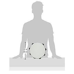 Remo Tambourine, 10 in. Single Row Jingles, 10-inch (TA5110ML)