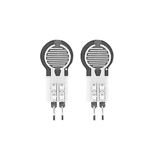 2Pcs Thin Film Pressure Sensor 20g-2Kg DF9-16 High Precise Force Sensitive Resistor Force Sensor Pressure Sensor Resistance Type Thin Film Pressure Sensor Force Sensing Resistor