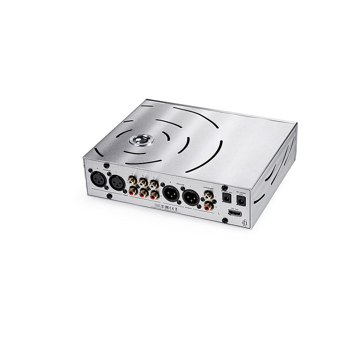 iFi Pro iCAN Signature - Studio Grade Fully Balanced Headphone Amplifier/Line Level Pre Amplifier/Linestage with Selectable Tube and Solid State - Home/Professional Audio Upgrade