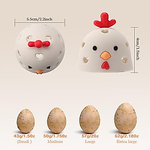 2PCS Silicone Egg Brush Cleaner, Multipurpose Vegetable and Fruit Scrubber Tool for Fresh Eggs, Egg Washer Cleaning Brush - Egg Cleaner for Fresh Eggs