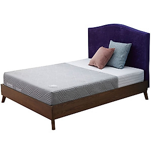 Pillow Cube Breathable Cooling 3-Layer Memory Foam Mattress for Side Sleepers w/Hip, Neck, and Shoulder Support & Mattress Cover, Queen