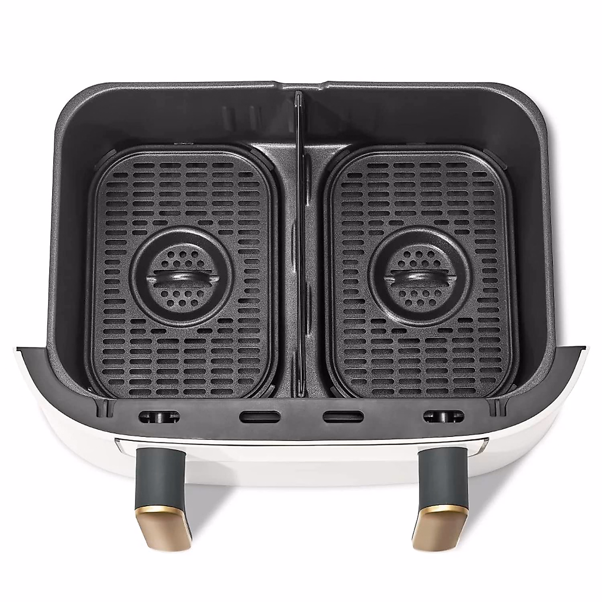 Beautiful 9QT TriZone Air Fryer, by Drew Barrymore (White Icing)