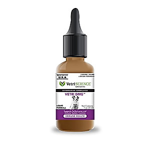 VETRISCIENCE Vetri DMG Liquid, 30mL Dropper - Supports Immune System, Stamina, Skin Irritation, Watery Eyes, and Performance for Dogs and Cats