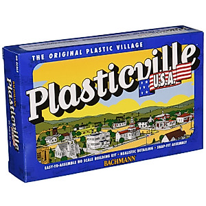 Bachmann Trains - PLASTICVILLE U.S.A. BUILDINGS – CLASSIC KITS - SUPERMARKET - HO Scale