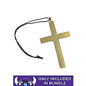 Kids Nun Costume; Catholic Sister robe for Girls Medium