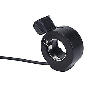 GOTOTOP Thumb Throttle Speed Control 3 Wires Thumb Throttle on Left/Right Handle for E-Bike Electric Bike Scooter