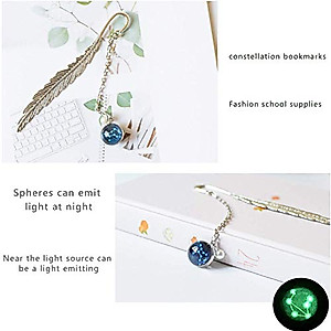 Luminous Constellations Bookmark Metal Retro Creative Products Cultural and Creative Gifts