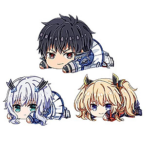 The Misfit of Demon King Academy Plush Misha Necron Plushie Stuffed Toy Back Cushions Throw Pillows Stuffed Plushie