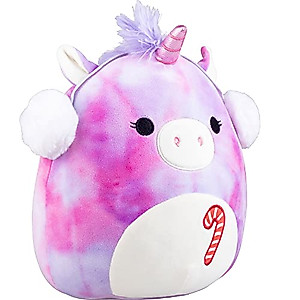 Squishmallows 10-Inch Lola The Unicorn - Official Jazwares Plush - Collectible Soft & Squishy Stuffed Animal Toy - Gift for Kids, Girls, Boys