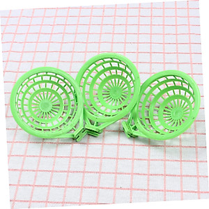 BESPORTBLE 5pcs Parrot Supplies Hollow Out Bird Nest Bird Breeding Bed Pet Bird Cage Bird Breeding Nest Pigeon Nest Canary Nest Cage Nest for Birds Living Nest Birdcage Green