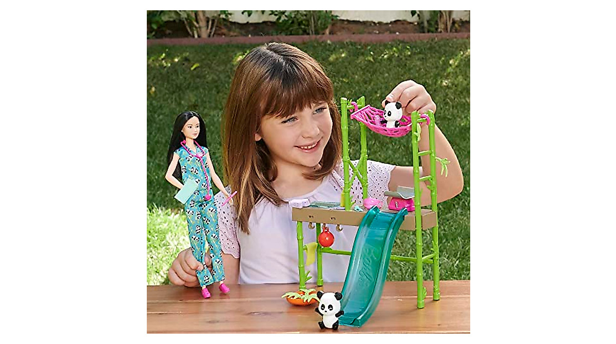 Barbie Panda Care Playset - Fun Toy for Kids