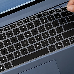 Keyboard Cover for Microsoft Surface Laptop 6/ Surface Laptop 5/Surface Laptop 4 13.5" 15" Laptop, Surface Laptop Studio 2 (2023), Surface Laptop Studio 14.4" Keyboard Protective Cover Skin-Black