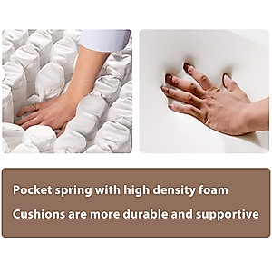 LOIHB 81"" Reversible Sectional Couch with Storage Chaise L-Shaped Sofa for Apartment Sectional Set,Sectional Sofa,Nailhead Textured Linen Fabric 3 Pieces Sofa Set,Warm Grey, GS001066AAE