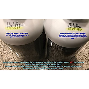 Tan Envy European Blend Dark 11.5% DHA Sunless Airbrush Spray Tanning Solution 32 oz