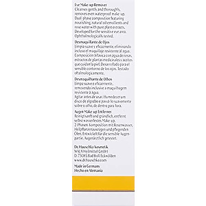 Dr. Hauschka Eye Make-Up Remover, 2.5 Fl Oz