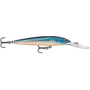 Rapala Deep Husky Jerk 10 Ghost DHJ10BGH: Deep Husky Jerk 10 Ghost, Blue