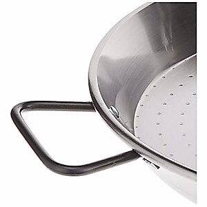 Garcima 16-Inch Pata Negra Restaurant Grade Paella Pan, 40cm