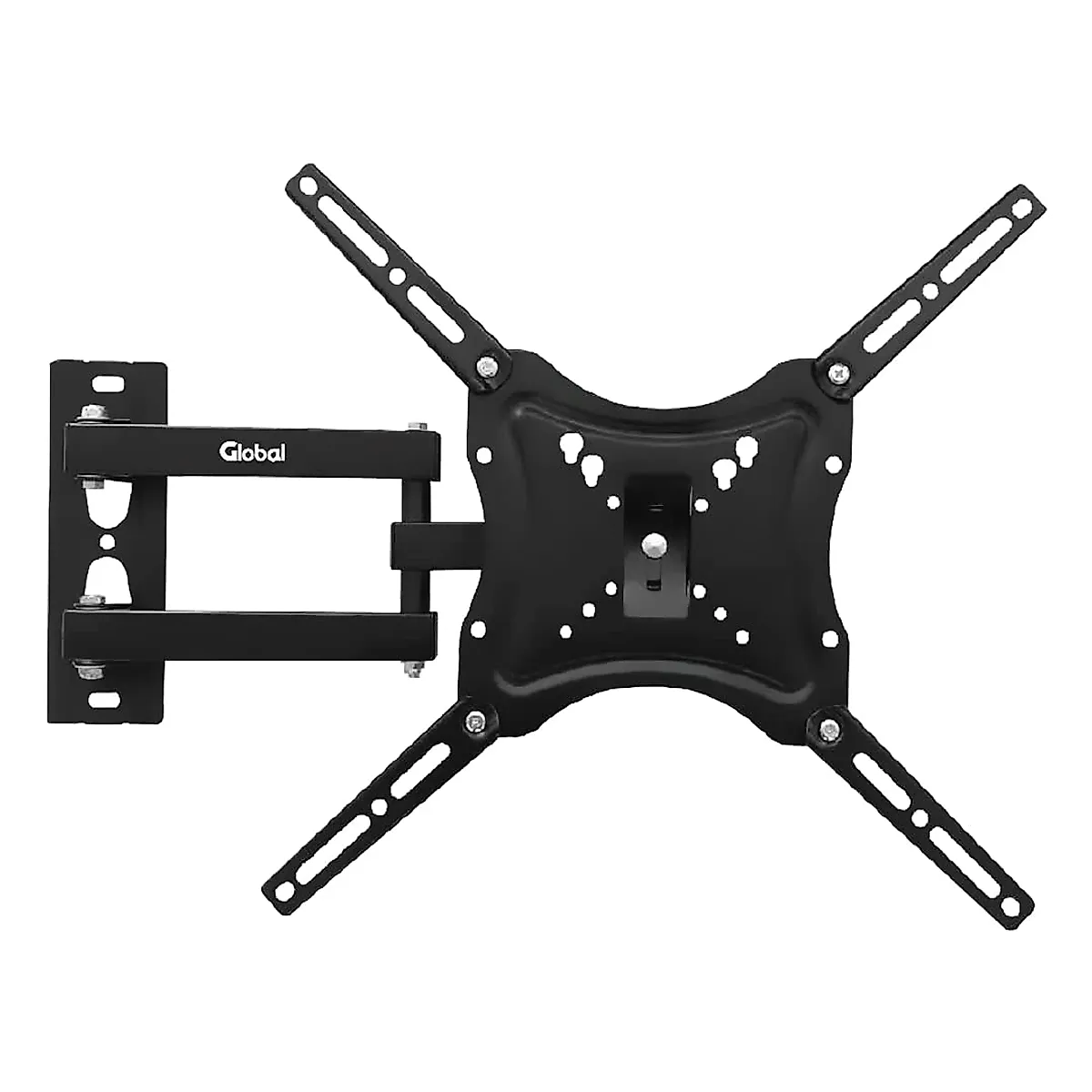 Global Electronics Tv Stand, Rotating Tv Mount, Articulating TV Mount with Long Arm, Tv Stands for Living Room Easy Installation fits 14 to 55 Inch Flat and Curved TVs VESA Mount 400x400mm