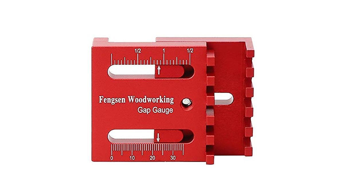 Depth Measuring Ruler for Woodworking - Precise Aluminum Alloy Gauge