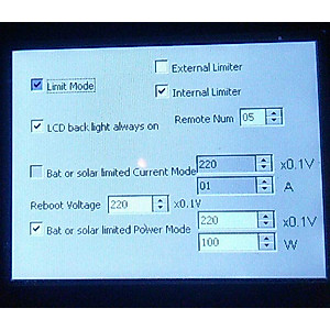 1000W Battery Backup MPPT Solar Grid Tie Inverter with Limiter Sensor and Work Time Controller Function DC22-65V AC110V/220V Auto (DC22-65V, Without WiFi)