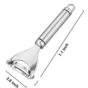 LANSKYWARE 2 Compartments Bento Lunch box with Insulated Lunch Bag and Portable Utensils, Stainless Steel Food Lunch Containers for Adults Men Women 3PCS Corn Peeler, Corn Peeler for Corn on the Cob,