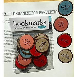 Folio Mantra Quote Bulk Bookmarks Set of 30- Motivational Inspirational & Affirmation Bookmarks Teens Students & Kids -Perfect Gifts - School Student Incentives – Motivational Business