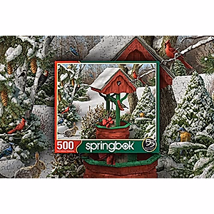 Springbok 500 Piece Jigsaw Puzzle Winter's Wish - Made in USA