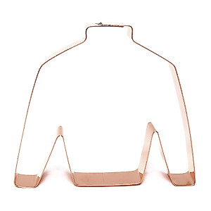 Triple Crown Jockey Silks Copper Cookie Cutter by The Fussy Pup