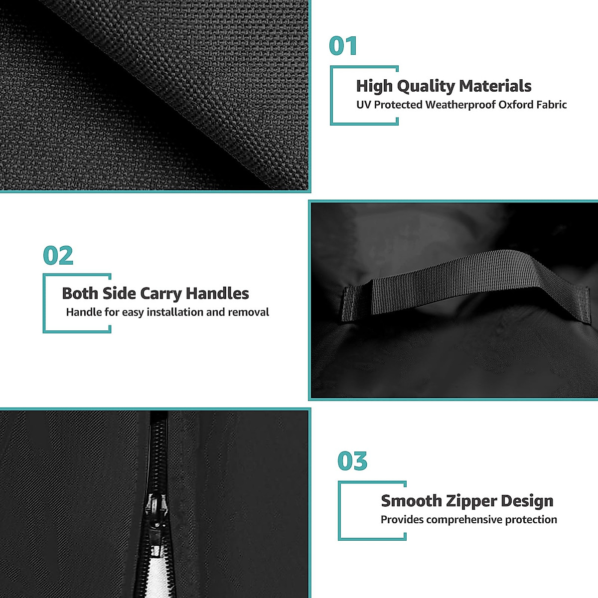 boyspringg Porch Swing Cover, Waterproof All Weather Protection, 56x32x25 Inch, Durable Polyester, Chair Cover for Outdoor Furniture, Black