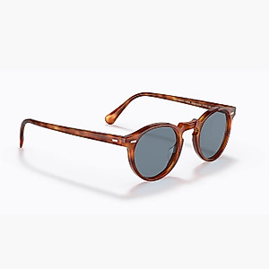 Oliver Peoples New OV 5217S 1483R8 GREGORY PECK Sun Brown/Indigo Sunglasses