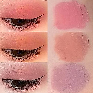 6 Colors Liquid Glitter Eyeshadow Sparkle Eye Makeup Sticks Set.Quick Drying & Easy to Apply.Pink#
