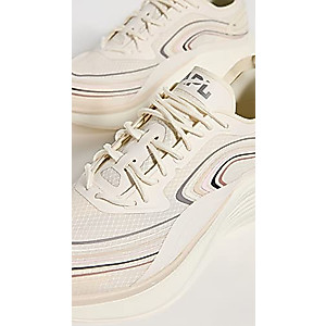 APL: Athletic Propulsion Labs Women's Streamline Sneakers, Pristine/Pink Onyx, 8 Medium US