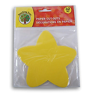Teaching Tree Paper Cut-Outs - Star - 32 Count
