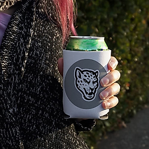 Texas A&M University-San Antonio Secondary Logo Can Cooler - Drink Sleeve Hugger Collapsible Insulator - Beverage Insulated Holder