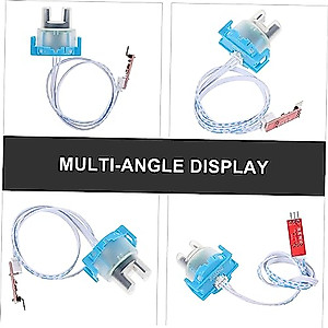 HOMOCONO Module Turbidity Experiment Turbidity Sensor Detection Turbidity Value Detection Water Quality Detection Dishwasher Turbidity Sensor Turbidity Testing 3.3-5v Turbidity Plastic Blue