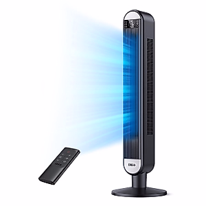 Dreo Evaporative Air Cooler, 40" Tower Fans that Blow Cold Air, 2023 Upgrade Cooling Fan with 80° Oscillating & Tower Fans for Home, 42 Inch 90° Oscillating fan for Bedroom Indoors, Floor Fan