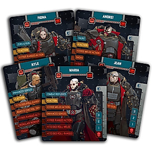 CMON Zombicide Invader Black Ops Expansion - Unleash The Black Ops Squad Against Xenos on PK-L7! Cooperative Strategy Game with Tabletop Miniatures, Ages 14+, 1-6 Players, 1 Hour Playtime, CMON