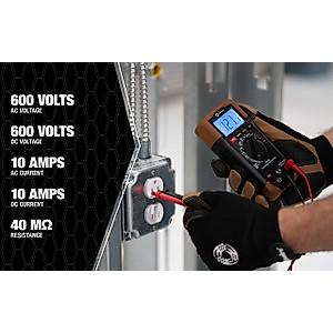 Southwire 10041N Auto Multimeter;Black/Brown