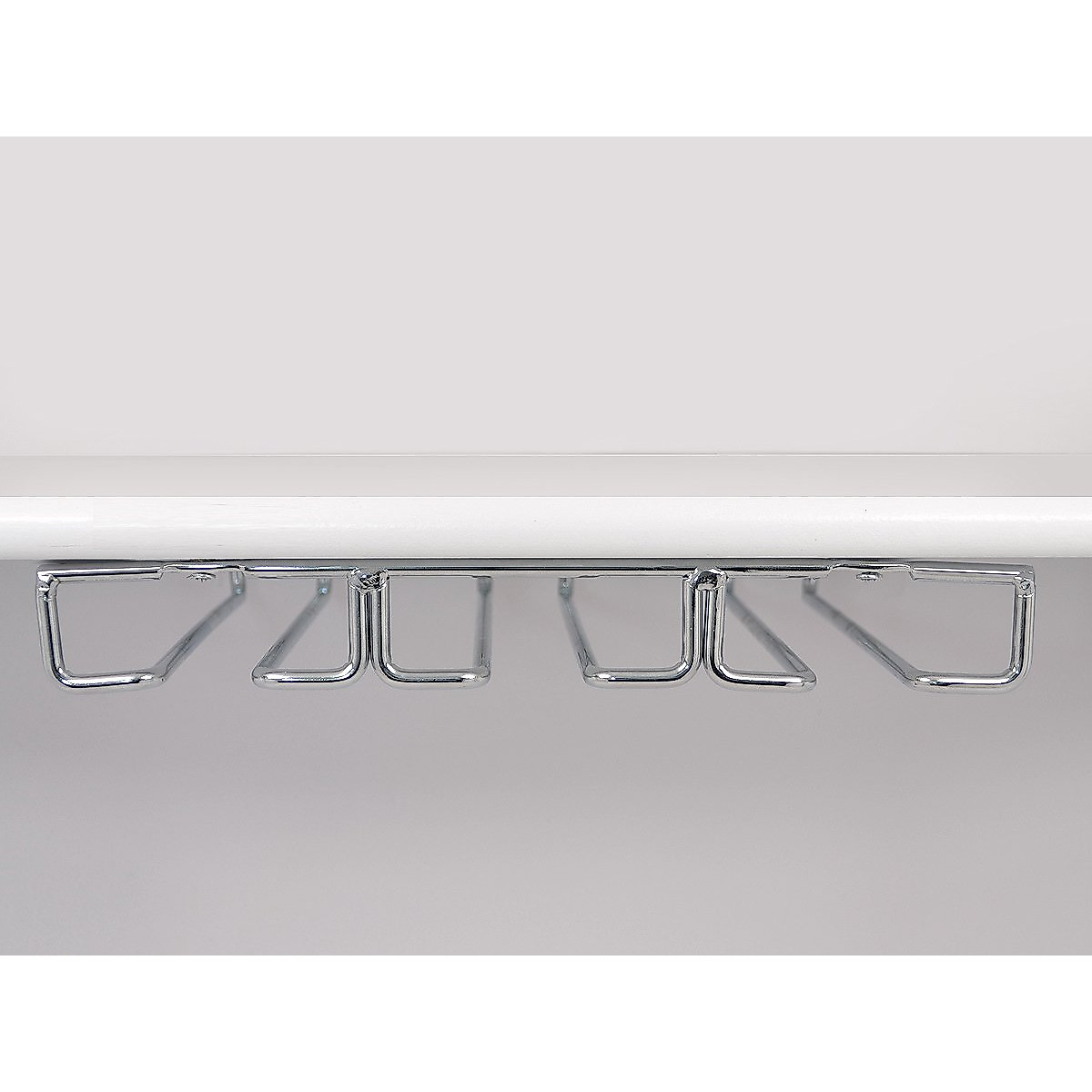 Sorbus Under Cabinet Wine Glass Rack and Stemware Holder – 3 Rows Holds up to 9 of Your Most Delicate Glassware