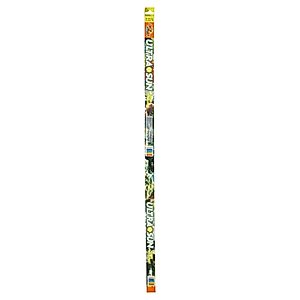 Zoo Med T-8 Ultra Sun Super Daylight Fluorescent Bulb, 36" L, 25 Watts