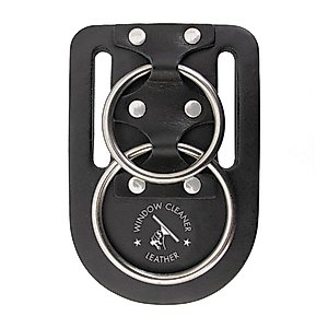 Window Cleaner Leather Model 2 - Leather Tool & Towel Holder