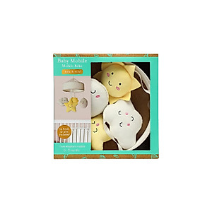 Kate & Milo Sun and Sky Mobile, Baby Toys for Girls and Boys, Gender-Neutral Mobile for Baby Nursery, Baby Sleep Accessory, Modern Nursery and Crib Decor, Gift for New and Expecting Parents