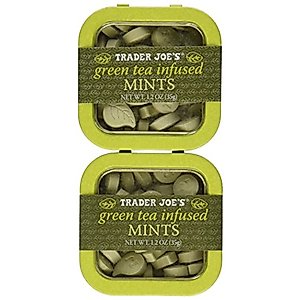 Trader Joe's Green Tea Mints (Pack of 2)