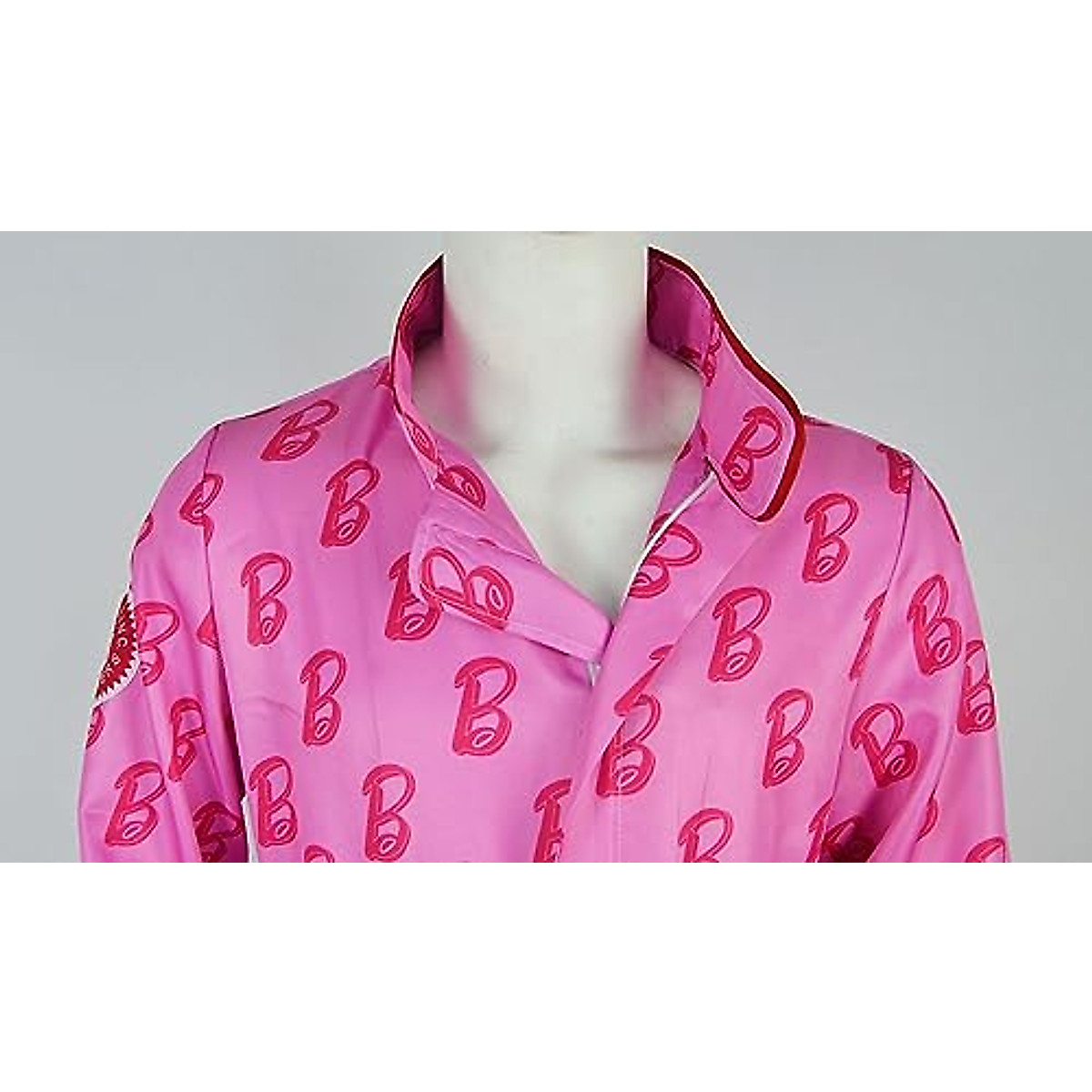 WanXiaoFeng Movie 80s Workout Pink Jumpsuit Costume Women Cosplay Outfit Kids Clothes (Style 1-Kids, X-Large)