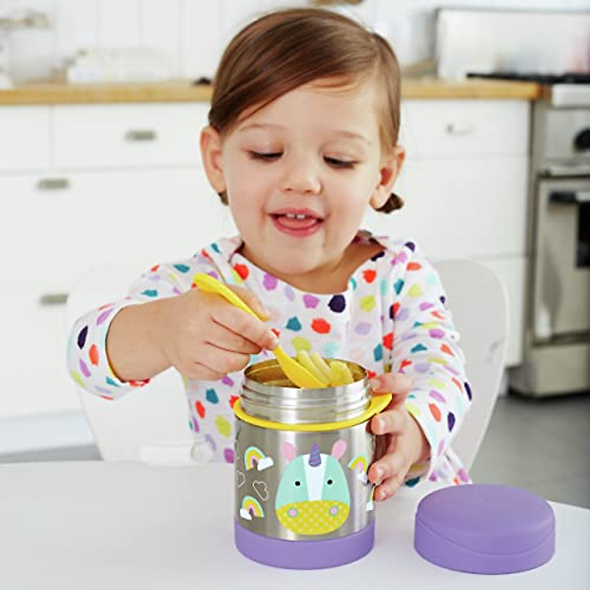 Skip Hop Insulated Baby Food Jar, Zoo, Unicorn