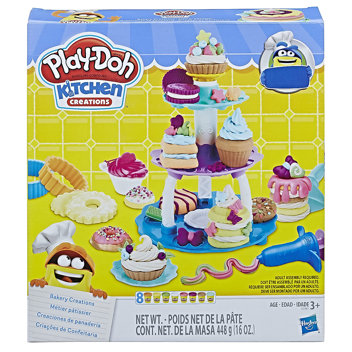 Play-Doh Bakery Creations Dough Art, Brown (Amazon Exclusive)