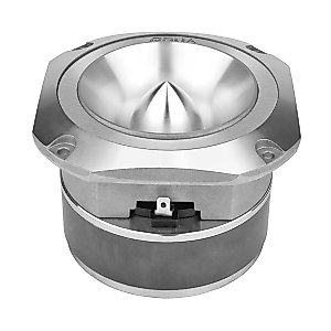 PRV AUDIO TW700Ti-CR Super Tweeter, 4" Titanium Bullet Super Tweeter 8 Ohm Chrome, 1.5" VC Pro Audio High Frequency Driver, 107dB 240 Watts, Built-in Polyester Capacitor (Single)