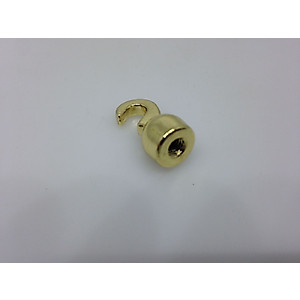 Galapagoz Grandfather Clock Weight Shell Hook and Nut Older Style 4 mm Thread Set of 3 USA