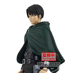 Banpresto - Attack on Titan - The Final Season Levi Figure 6 Inch